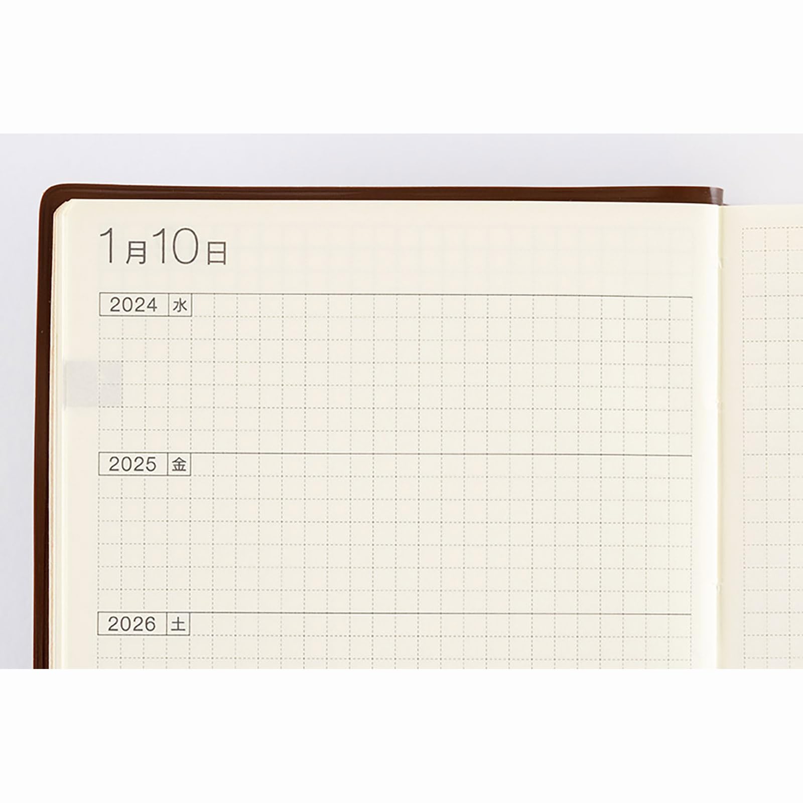 Hobonichi Techo 5-Year Techo Book [Japanese/A5/January 2024 Start/2024 to 2028/5-Years Diary]