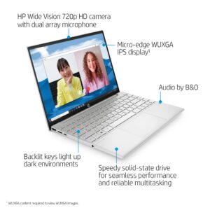 HP 2023 Pavilion Aero 13 Premium Laptop, AMD Ryzen 5 7535U, 13.3" WUXGA, 16GB RAM, 1TB SSD, Windows 11 Home, Wi-Fi 6, Micro-Edge, Backlit Keyboard, Webcam, HDMI, Bluetooth, Long Battery Life, Silver