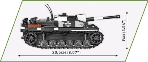 COBI Historical Collection WWII STUG III Ausf. F/8 & Flammpanzer (2-in-1)