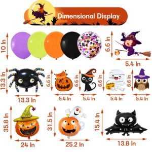 Halloween Party Decorations Halloween Birthday Party Decorations Include Halloween Birthday Banner Halloween Balloon and Halloween Birthday Cake Topper for Halloween First Birthday Decorations