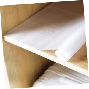 HEMOTON 3 Rolls Drawer Mat Shelf Liners Cabinet Mats Office Cupboard Mat Non Cabinet Liner Cabinet Shelf Wardrobe Mat Office Mat Waterproof Cabinet Pads Eva Kitchen Cabinet Mat Thicken