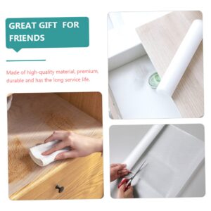 HEMOTON 3 Rolls Drawer Mat Shelf Liners Cabinet Mats Office Cupboard Mat Non Cabinet Liner Cabinet Shelf Wardrobe Mat Office Mat Waterproof Cabinet Pads Eva Kitchen Cabinet Mat Thicken