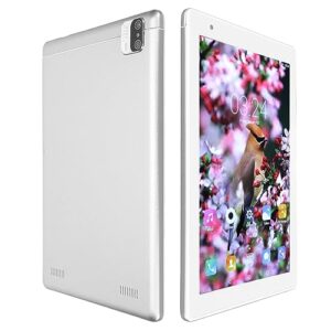 Kufoo 8.0in Tablet, 5000mAh Rechargeable Gaming Tablet 2GB RAM 32GB ROM for Travel (AU Plug)