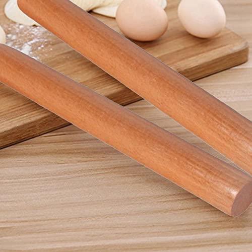 Dumpling Christmas Wooden Silicone Rolling Pin Kids Wood Adjustable Cookie Roll Pin Blank Rolling Tray Set (A, One Size)