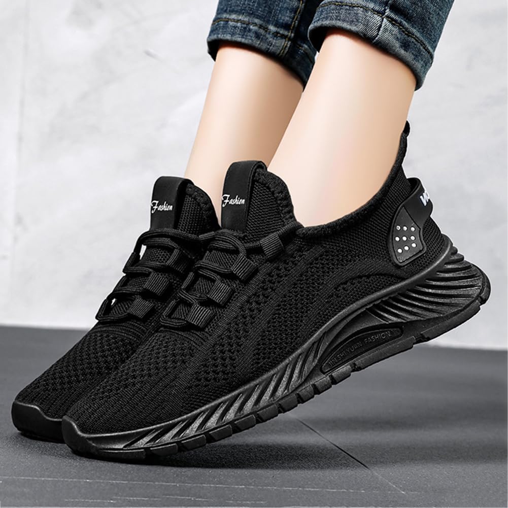 Orgonite Womens Athletic Walking Shoes Running Shoes, Tennis Shoes Jogging Sneakers, Slip On Gym Workout Shoes Lightweight Breathable Non Slip Mesh Fashion Casual Sneakers for Gym Travel Work Sports