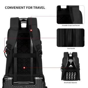 Solim Anti-theft Laptop Backpack,Business Travel Backpack Fit 15.6 Inch Durable Water Resistant Computer Bag with USB Charging Port for Men