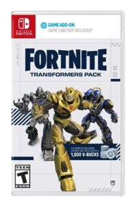 fortnite - transformers pack - nintendo switch