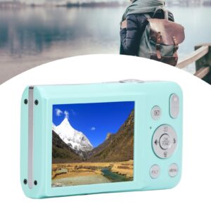 8K Digital Camera, 2.7inch 68MP IPS Vlogging Selfie Dual Screen Camera with 16X Digital Zoom, 20 Built in Beauty Filters, 750mAh WiFi Digital Video Camera for Vlogging (Green)