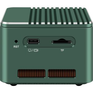 Mrroute M1 Plus Mini PC with N305 Processor, 16G RAM 256G SSD Mini Desktop PC, All-in-one Dual Display HDMI,Type-c/USB 3.0/4x2.5GbE LAN Business Mini Computer Win 11