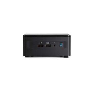 Intel 2023 Newest NUC13 Tiny Client Mini Desktop PC 13th 12-Core i7-1360P 64GB DDR4 1TB NVMe SSD 1TB HDD Iris Xe Graphics WiFi 6E RJ-45 2 x Thunderbolt4 2 x HDMI Windows 11 Pro w/RE USB