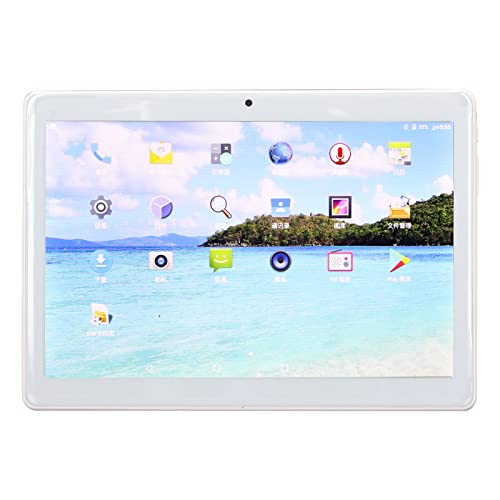 Tablet, Ultra Thin Tablet Front 2MP Rear 5MP 100‑240V Metal CNC Production for Entertainment (EU Plug)