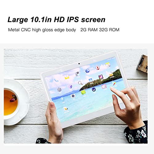 Tablet, Ultra Thin Tablet Front 2MP Rear 5MP 100‑240V Metal CNC Production for Entertainment (EU Plug)