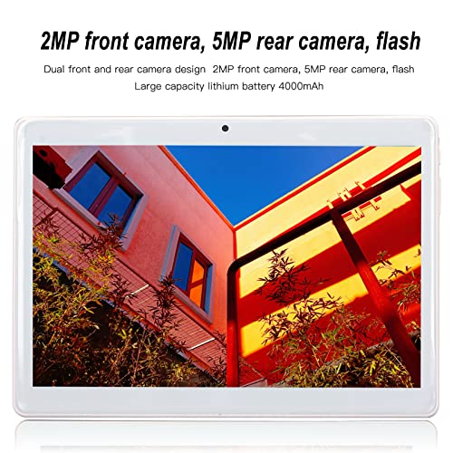 Tablet, Ultra Thin Tablet Front 2MP Rear 5MP 100‑240V Metal CNC Production for Entertainment (EU Plug)