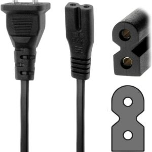 Marg 6ft AC Power Cord Cable Plug Bose Model CD-2000 Acoustic Wave Music System Series II; for Bose Acoustic Wave CD-3000 Music System Am - Fm Radio CD