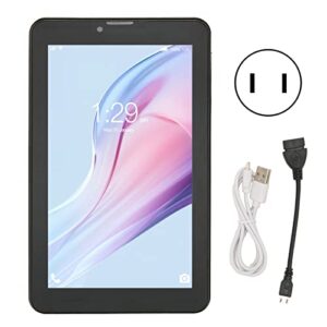 Childrens Tablet, 7 Inch IPS High Definition Large Screen 100-240V Tablet PC 3G Internet Calls for Home (US Plug)