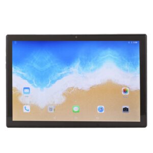 ANGGREK 10.1 Inch Tablet, 8GB RAM 128GB ROM, MTK6750 Octa core CPU, 3200x1440 HD, Dual Card Dual Standby, Dual Cameras, 6800mAh Battery, 12, Gray (US Plug)