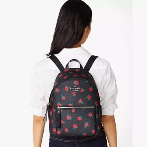 Kate Spade New York Chelsea Backpack Medium (Black Plaid)