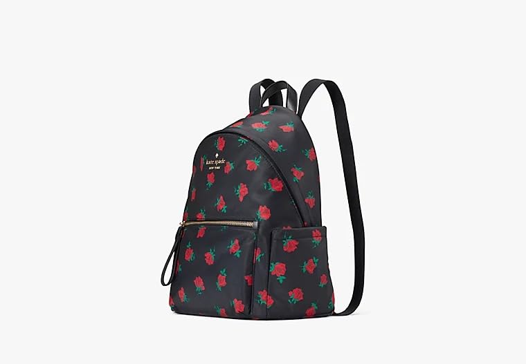 Kate Spade New York Chelsea Backpack Medium (Black Plaid)