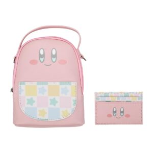 bioworld kirby mini backpack and card wallet 2-piece gift set