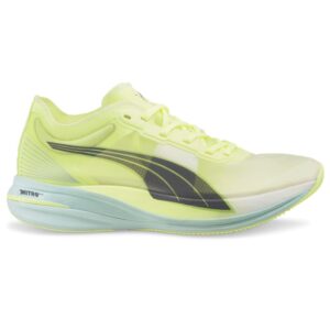 PUMA Womens Deviate Nitro Elite Racer Running Sneakers Shoes - Yellow - Size 10 M