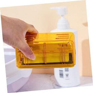 Alipis 5pcs Soap Foaming Box Travel Soap Container Foaming Soap Dish Tool Soap Case for Travelling Soap Tray Soap Foaming Holder Soap Dispenser Soap Drainer Pp Multifunction Soap Holder