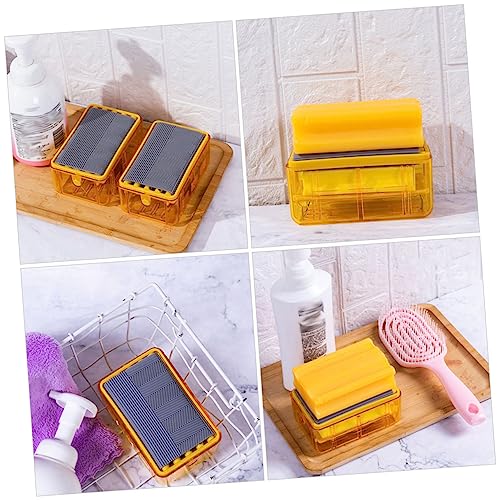 Alipis 5pcs Soap Foaming Box Travel Soap Container Foaming Soap Dish Tool Soap Case for Travelling Soap Tray Soap Foaming Holder Soap Dispenser Soap Drainer Pp Multifunction Soap Holder