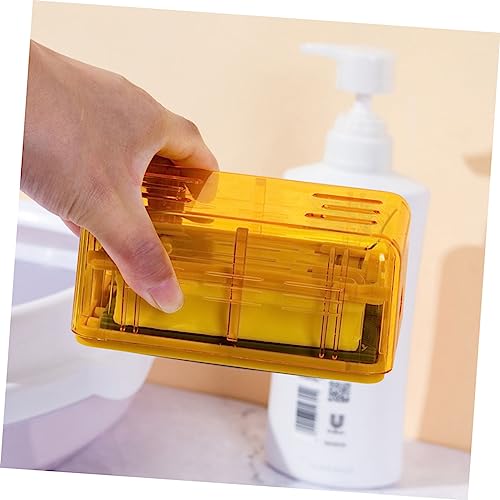 Alipis 3pcs Soap Foaming Box Soap Foaming Holder Soap Dish with Drain Soap Dish Foaming Holder Foam Soap Dispenser Soap Drainer Soap Foaming Case para Guardar Soap Holder Pp Travel Roller