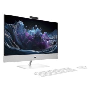 HP Pavilion 27 AIO Desktop, 27" FHD Touchscreen, Intel Core i7-13700T, NVIDIA RTX 3050, 64GB RAM, 2TB SSD+2TB HDD, Webcam, HDMI, Wireless K&M, Wi-Fi 6, Windows 11 Home