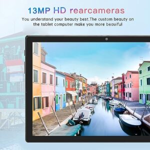 HEEPDD 10.1 Inch Tablet, Tab M10 5G WiFi Octa Core Tablet Computer 8MP 13MP 8GB 128GB for Work (Grey)