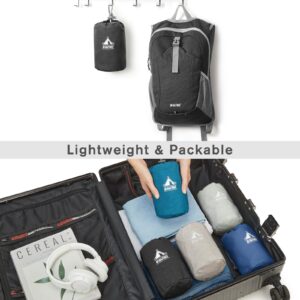 G4Free 40L Lightweight Packable Hiking Backpack+12L Lightweight Small Hiking Backpack