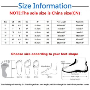 Womens Sneakers Mesh Breathable Soft Sole Lace-up Steel Toe Sport Shoes Casual Non Slip Wedge Sneakers Outdoor Walking Shoes (XA-1-Black, 8)