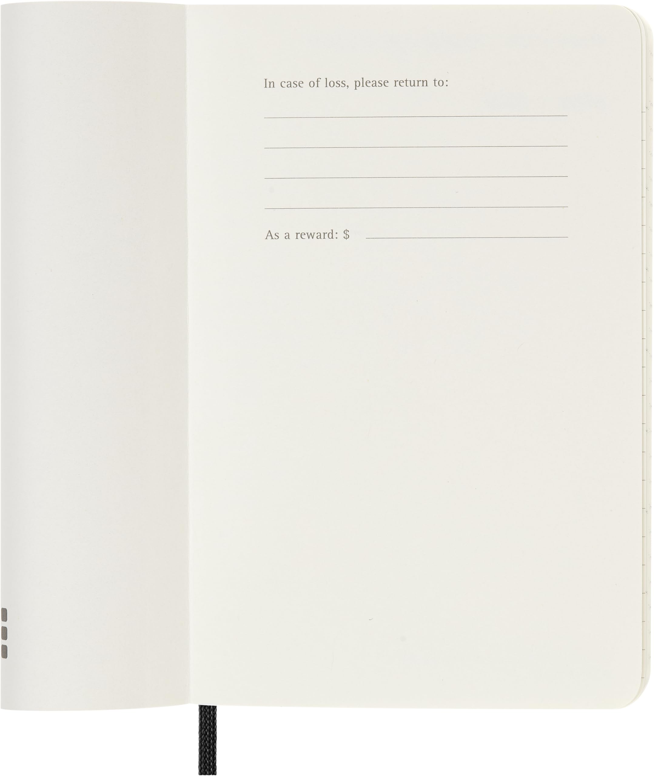 Moleskine DSB12WN2Y24 Notebook, Beginning with January 2024, 12 Months, Weekly Diary Soft Cover, Pocket Size (W x H x H): 3.5 x 5.5 inches (9 x 14 cm), Black