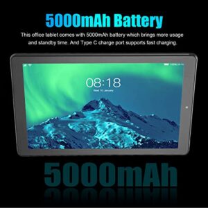 ANGGREK 10.1 Inch Tablet, 10, 4GB RAM 64GB ROM, 5G WiFi, 5000mAh Battery, Dual Card Dual Standby, 2MP Front 5MP Rear, 1920x1200 Resolution, Supports 10, Aluminum Alloy Case (US Plug)