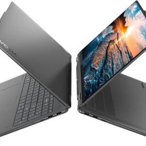 Lenovo Yoga 7i 16 Inch 2 in 1 Business Laptop, WUXGA FHD Touchscreen, 13th Gen Intel i7-1355U, 16GB DDR5 RAM, 512GB SSD, Windows 11 Pro, Intel Iris Xe Graphics, Backlit Keyboard, Grey, TDU