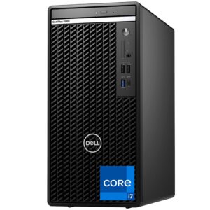 dell 5000 optiplex tower - intel i7-12700k, 32gb ram, 1tb nvme ssd, displayport, hdmi, usb c, dvdrw, wi-fi, bluetooth, windows 11 pro