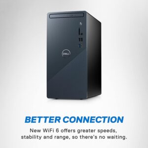 Dell Inspiron 3020 Desktop PC Computer Tower 2023 | 13th Gen Intel Core i5-13400, 64GB DDR4 RAM, 256GB NVMe M.2 PCIe SSD + 8TB HDD, Intel UHD Graphics 730, WiFi 6, Windows 11 Home | Mist Blue