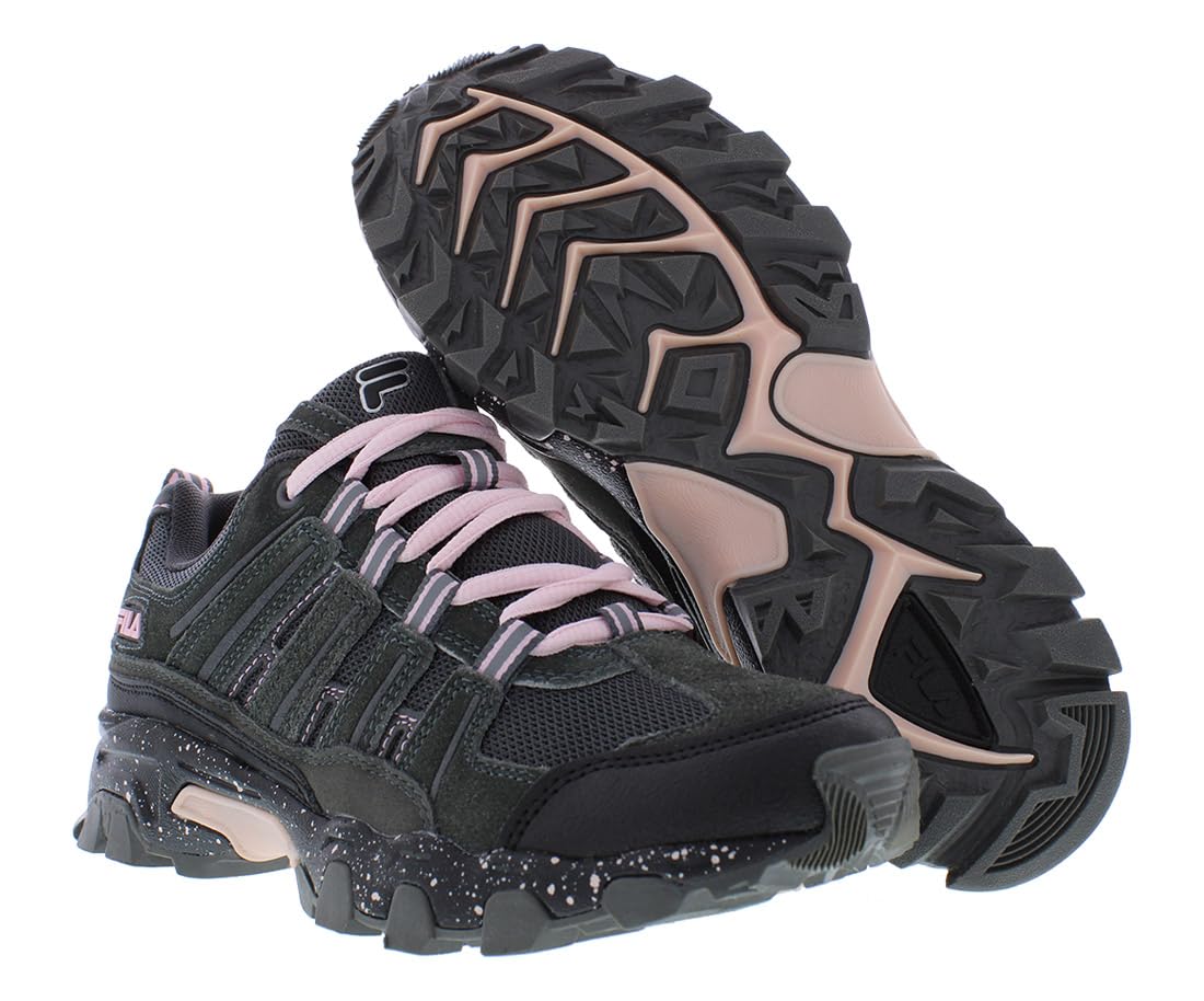 Fila Country Plus Womens Shoes Size 7.5, Color: Black/Pink