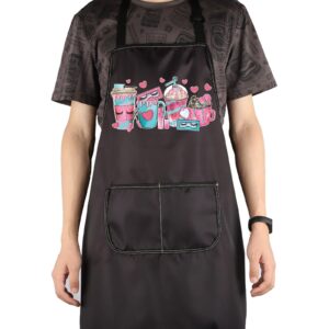 tobgbe lash tech gift funny lash hustler idea apron with pocket lash artist gift makeup artist gifts (lash hustler)