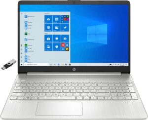 hp 15-dy200 laptop 2022 new, 15.6" fhd ips display, intel i5-1135g7 4-core, iris xe graphics, 16gb ddr4, 512gb ssd, fingerprint reader, wi-fi 5, card reader, win11 home, cou 32gb usb