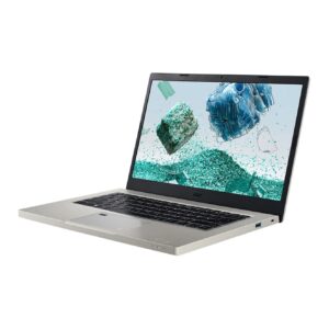 acer 2023 Aspire Vero AV14 14" FHD Business Laptop Computer, 12th Gen Intel 10-Core i7-1255U, 16GB DDR4 RAM, 1TB PCIe SSD, WiFi 6, Backlight KB, Fingerprint Reader, Windows 11 Pro, BROAG Cable