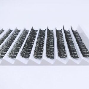 Eyelash Clusters 140Pcs DIY Eyelash Extenisons Natural Look Wispy Clusters Lashes 8-16MM D Curl Individual Lashes DIY at Home Wispy Fluffy Lash Extensions (D03)