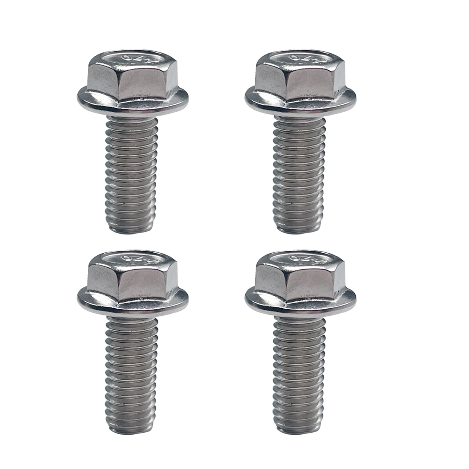 Skid Plate Bolts Compatible with Toyota 4Runner Tacoma FJ Cruiser Tundra Sequoia Land Cruiser 304 Stainless Steel 12mm Hex Head 4 Pack