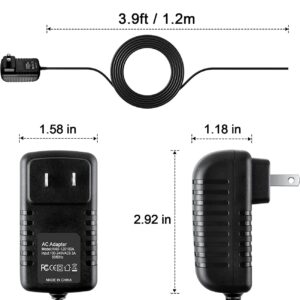 Xzrucst 12V AC/DC Adapter for Stanley Intertek 3100397 FatMax LEDLIS SL10LEDSL SL10LEDL SL1M09 SL5W09 HID0109 FL5W10 FL3WBD HIDLISL HT72005-LD LED Rechargeable Battery Spotlight 12VDC Power Charger