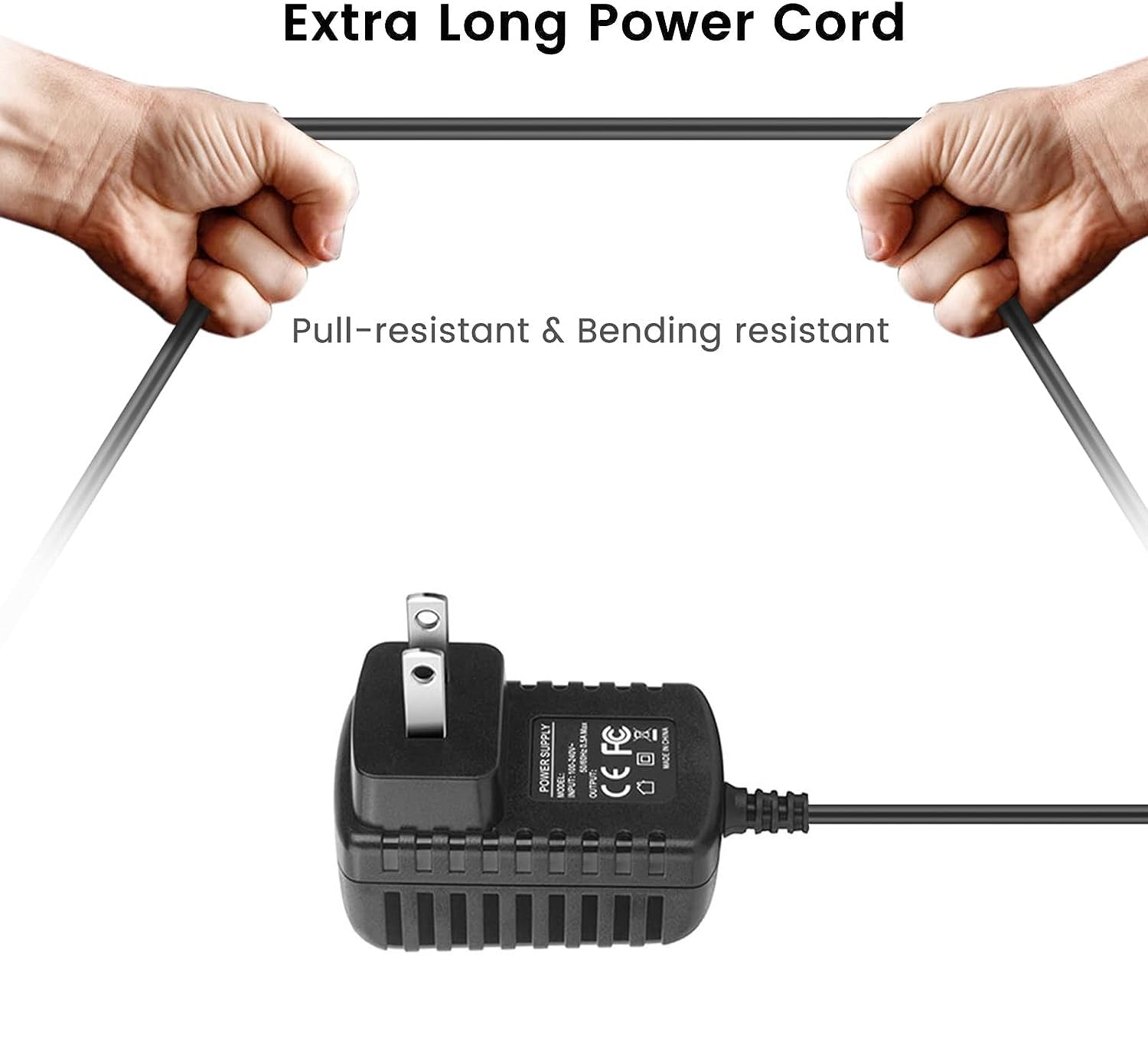 Xzrucst 12V AC/DC Adapter for Stanley Intertek 3100397 FatMax LEDLIS SL10LEDSL SL10LEDL SL1M09 SL5W09 HID0109 FL5W10 FL3WBD HIDLISL HT72005-LD LED Rechargeable Battery Spotlight 12VDC Power Charger