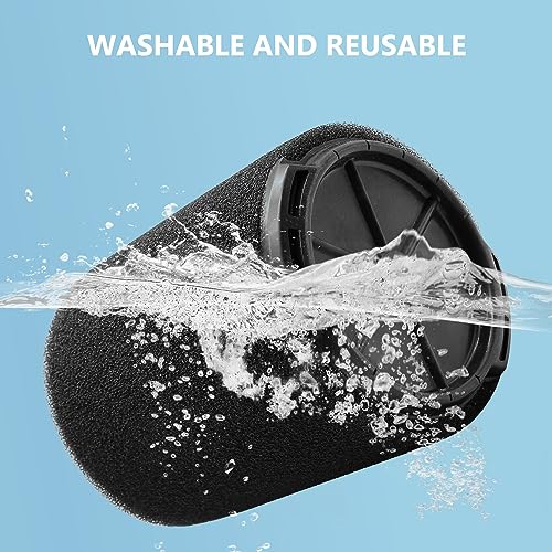 VF7000 Replacement Filter Foam Wet Application for Ridgid 5-20 Gallon Wet/Dry Vacuums 2 Pack