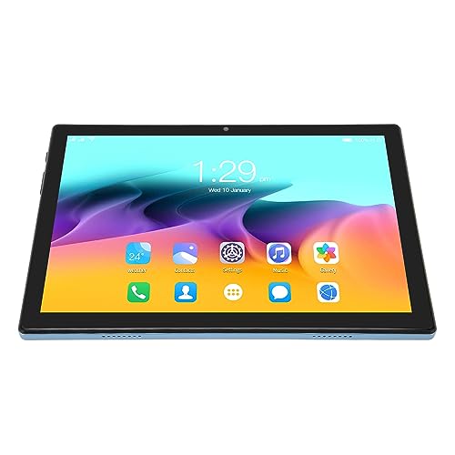 10.1 Inch Tablet, 8MP 13MP Tab M10 Tablet 8GB 128GB Dual SIM Dual Standby for Android 11 for Study (Blue)