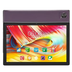 airshi business tablet, 10.1 inch fhd gaming tablet us plug 100‑240v 8gb ram 256gb rom dual camera for school (#4)