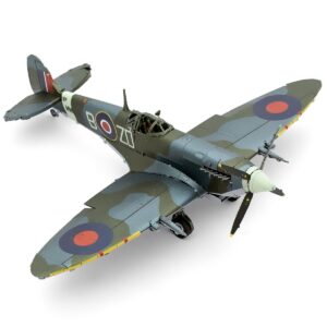 Metal Earth Supermarine Spitfire Color 3D Metal Model Kit Fascinations