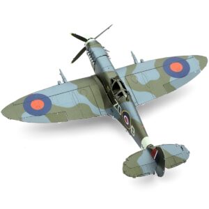 Metal Earth Supermarine Spitfire Color 3D Metal Model Kit Fascinations