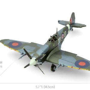 Metal Earth Supermarine Spitfire Color 3D Metal Model Kit Fascinations